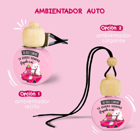 Ambientador Coche The Fruit Company 5 ml Fresa-Nata | Ahorramas