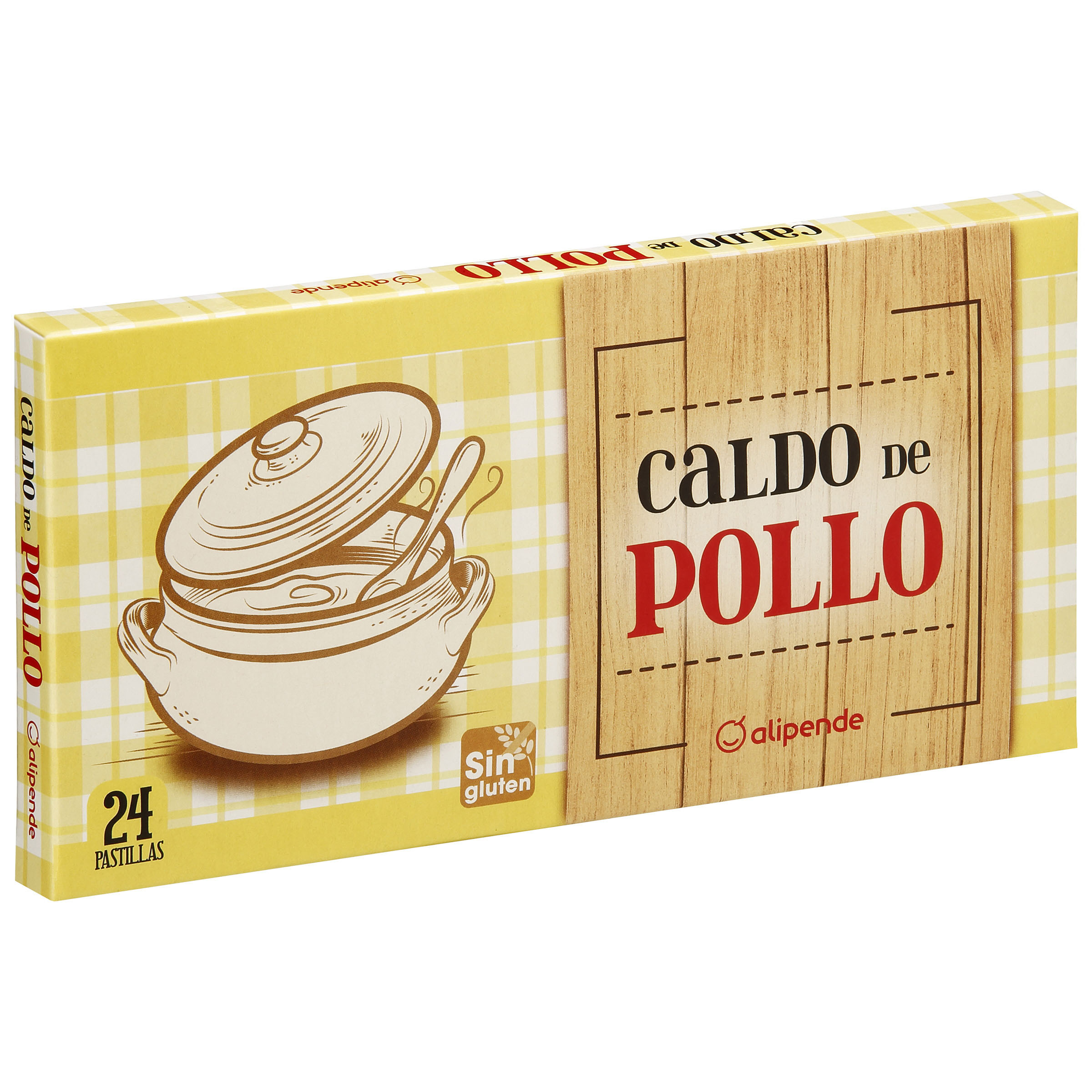 Pastillas de caldo de pollo Alipende 24 unidades | Ahorramas