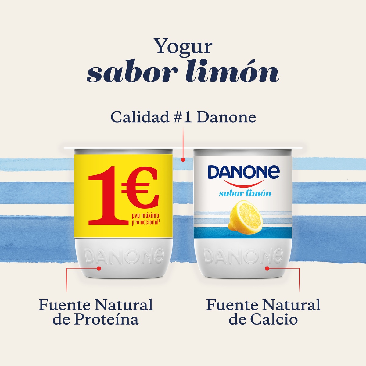 Yogur Danone pack 4 limón | Ahorramas