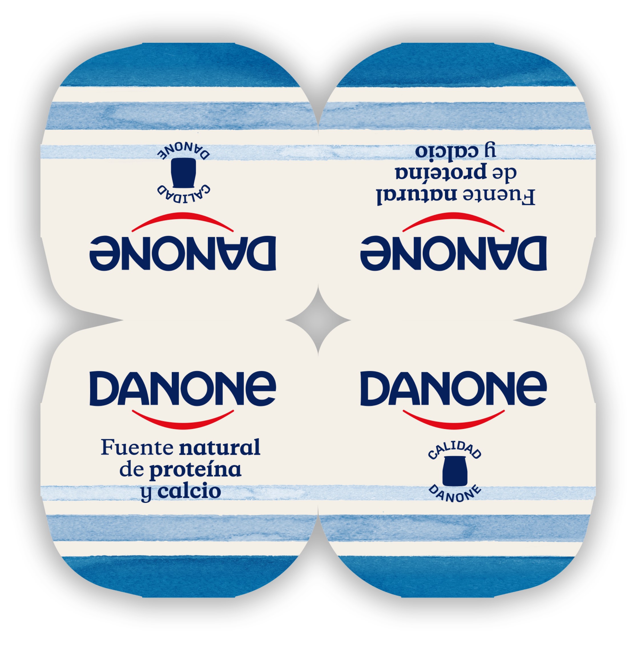 Yogur Danone pack 4 plátano | Ahorramas