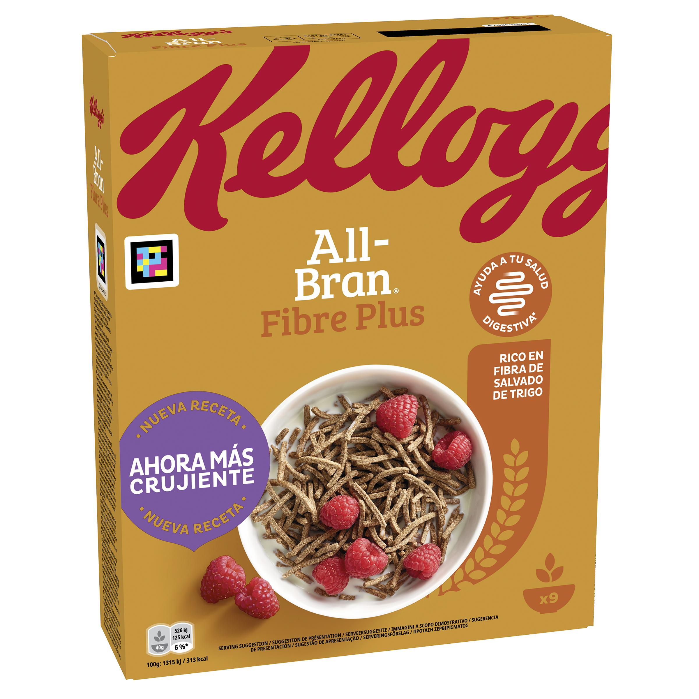 Cereales de fibra All-Bran Kellogg´s 375g | Ahorramas