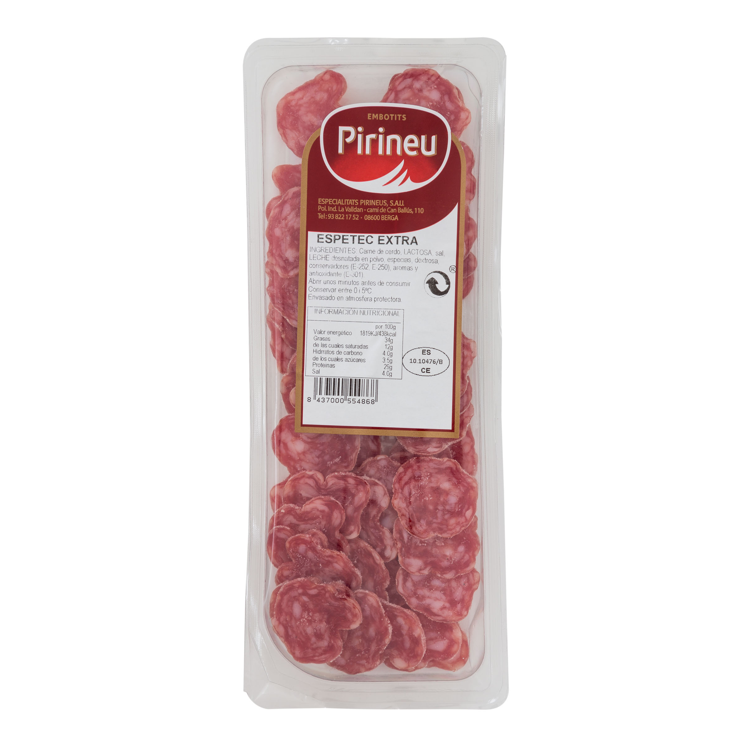 Espetec en lonchas Pirineu 100g | Ahorramas