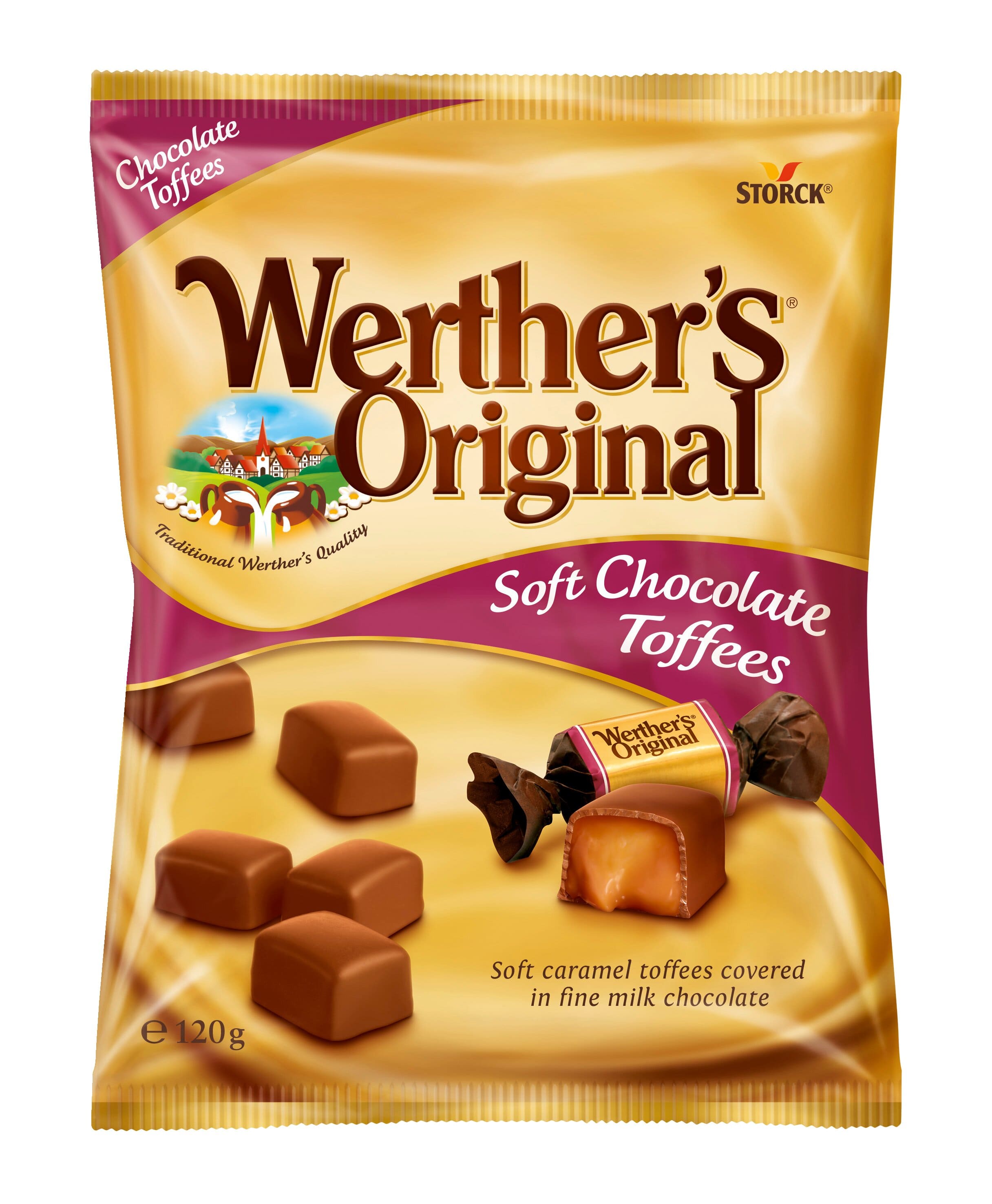 Caramelo schoko toffes Werther´s 120g | Ahorramas