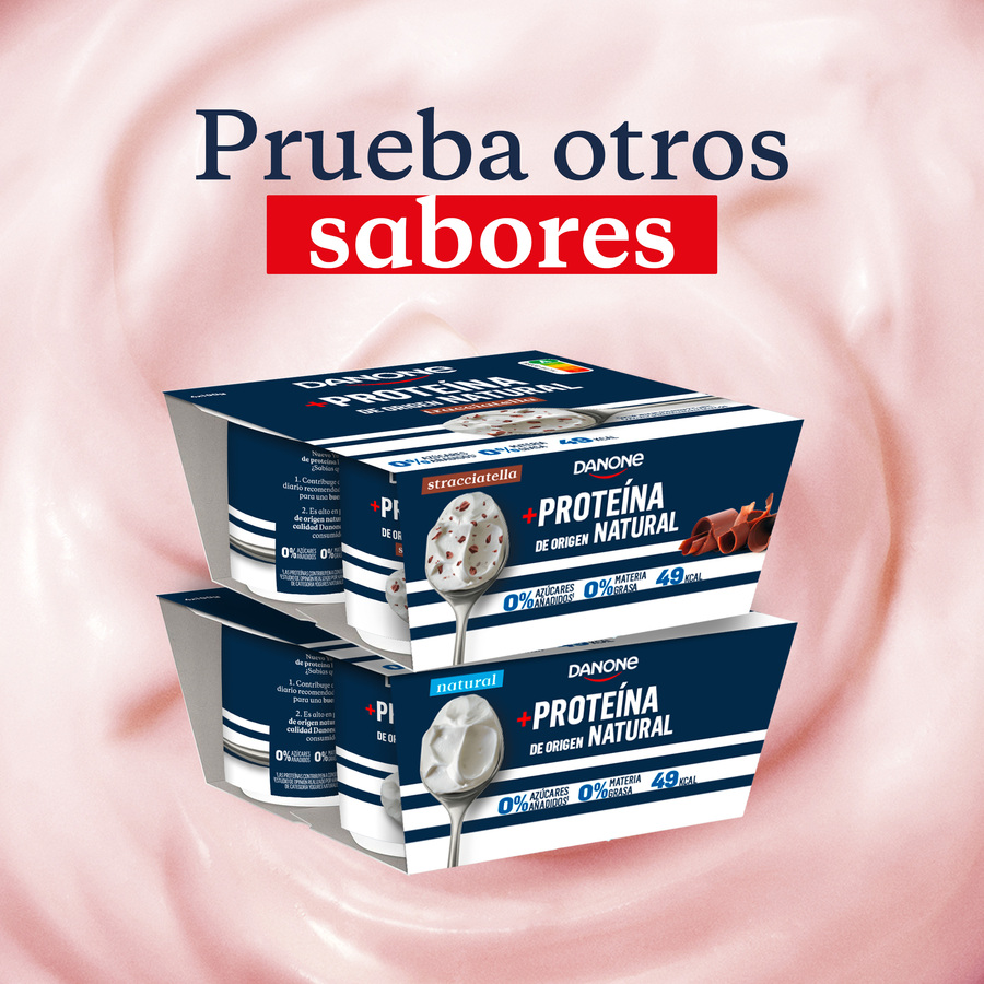 Yogur proteínas Danone pack 4 fresa | Ahorramas