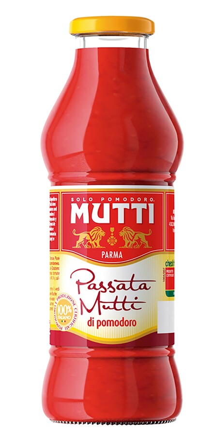 Tomate natural triturado Passata Mutti 400g | Ahorramas
