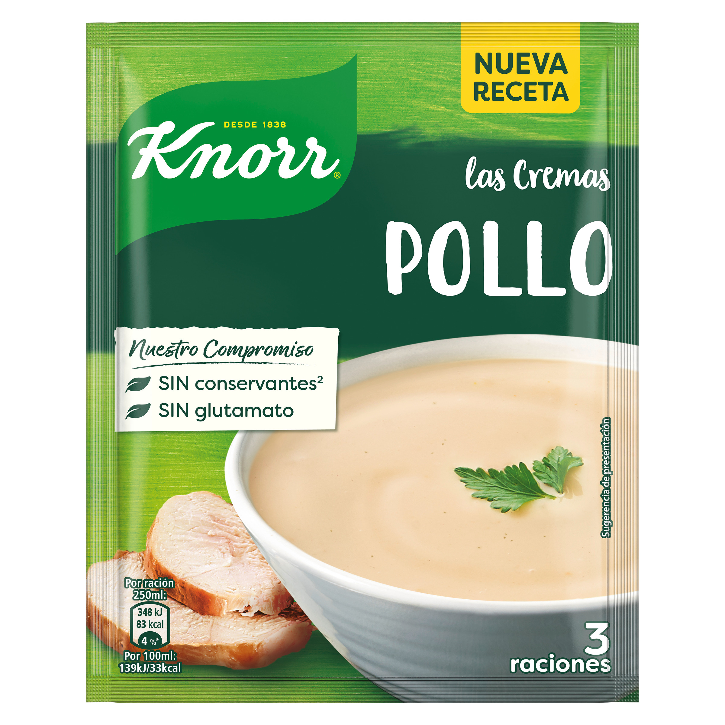 Crema de pollo Knorr 55g | Ahorramas