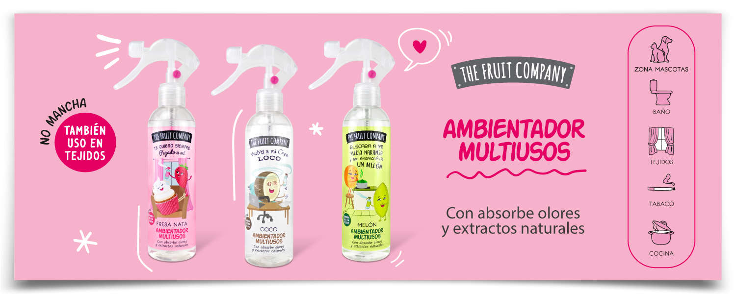 Ambientador Multiusos Fruit Company 250 ml Coco | Ahorramas