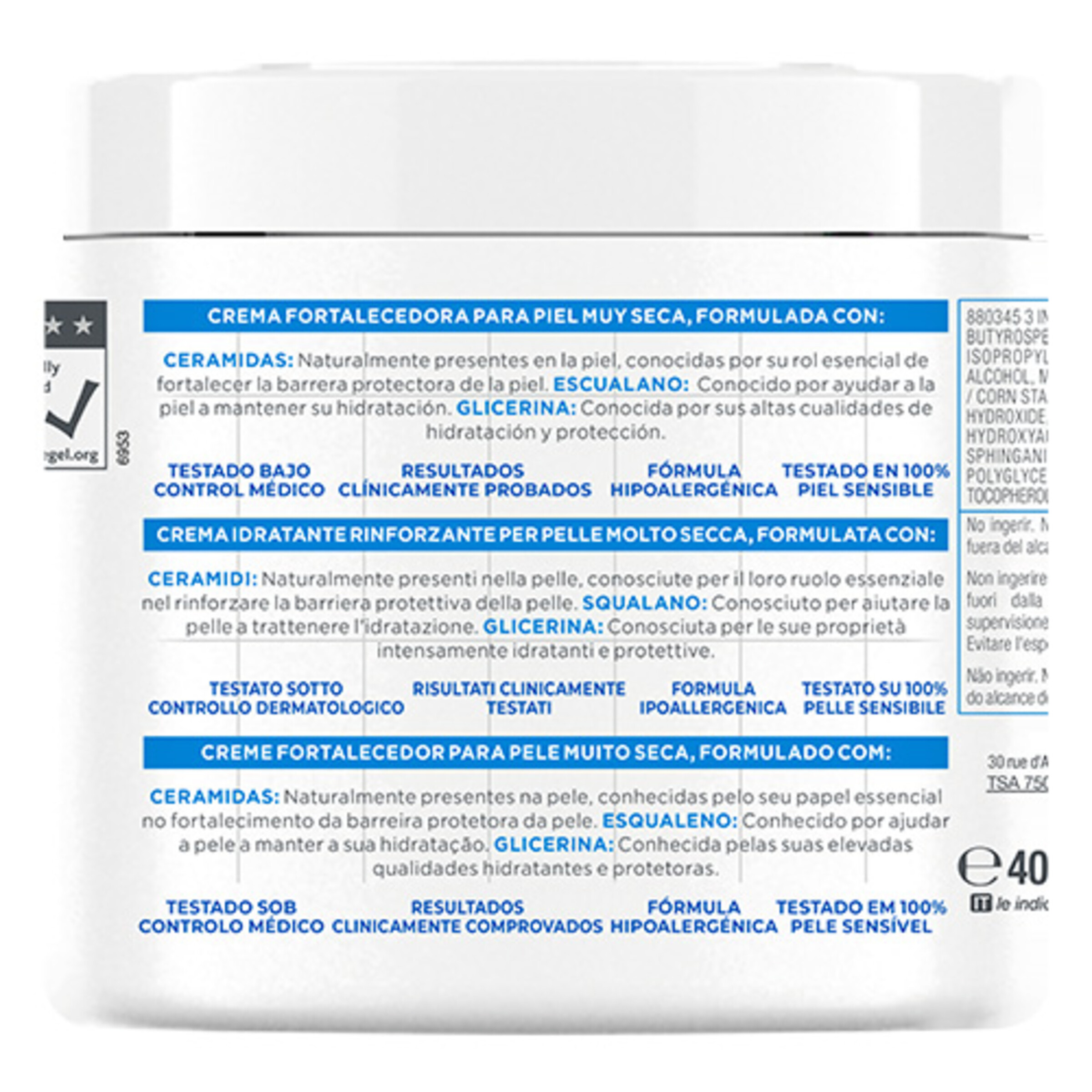 Crema Corporal Mixa 400 ml Ceramide Protect | Ahorramas