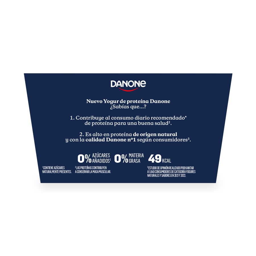 Yogur proteínas Danone pack 4 stracciatella | Ahorramas