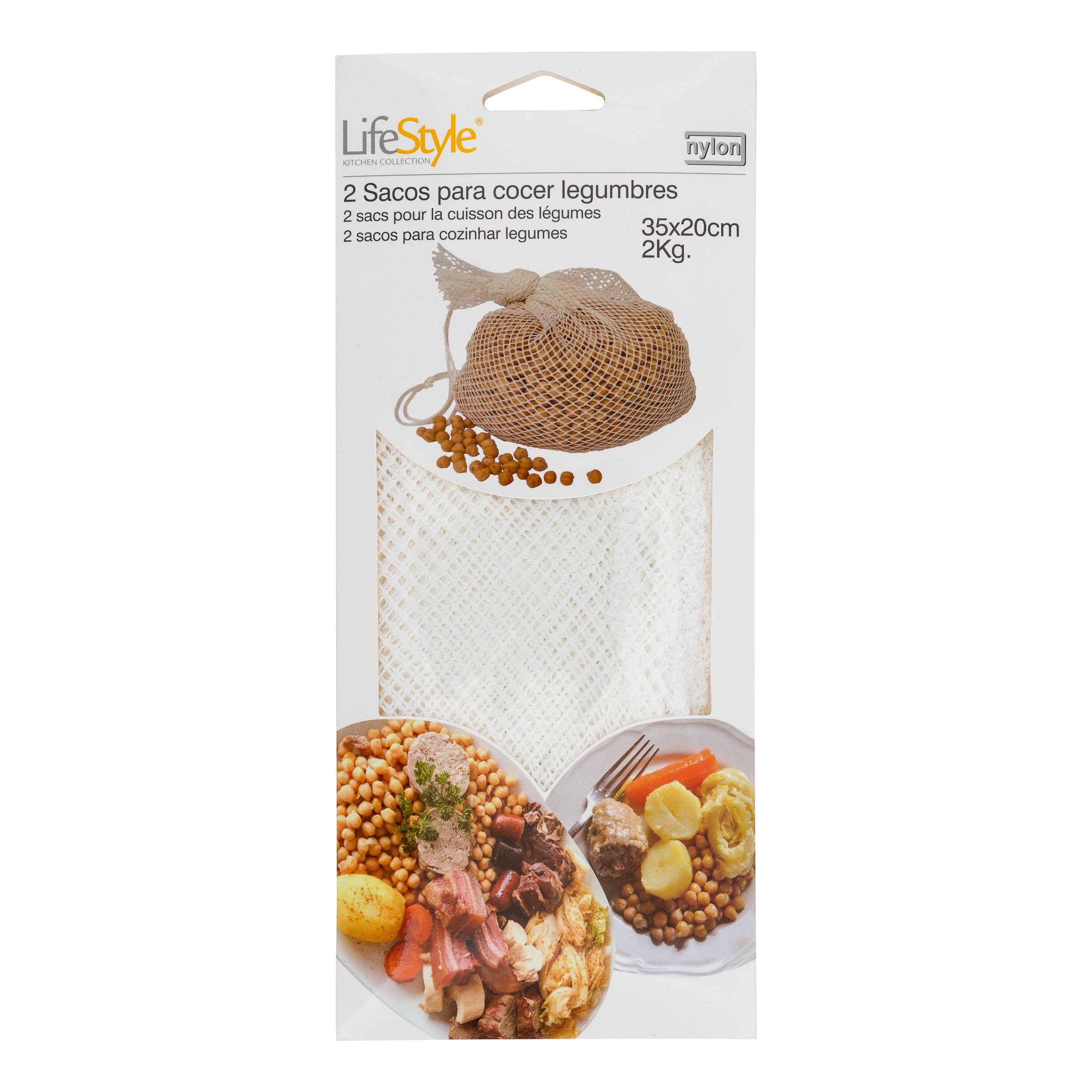 Saco de nylon para legumbres Lifestyle | Ahorramas