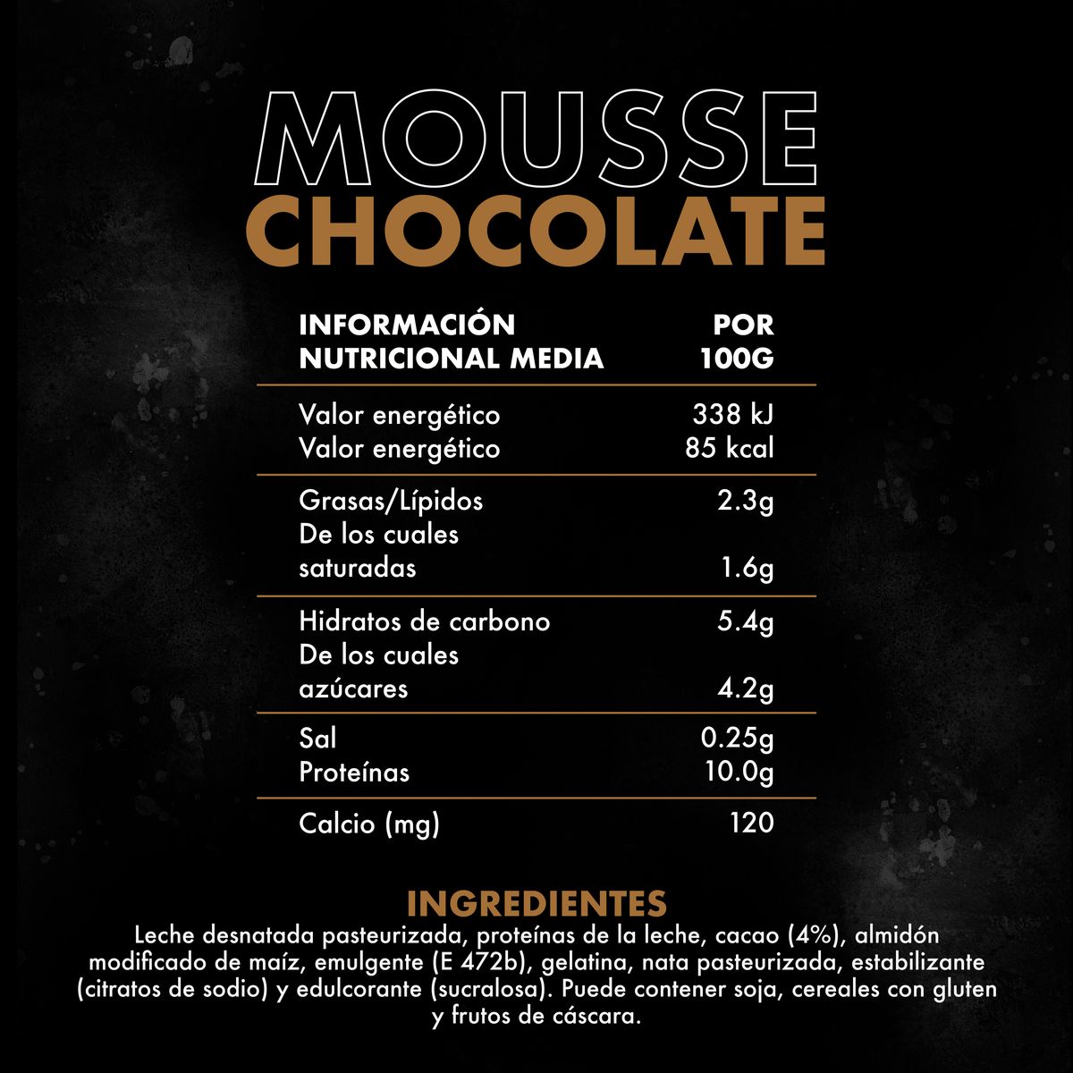 Mousse proteínas Yopro 200g chocolate negro | Ahorramas