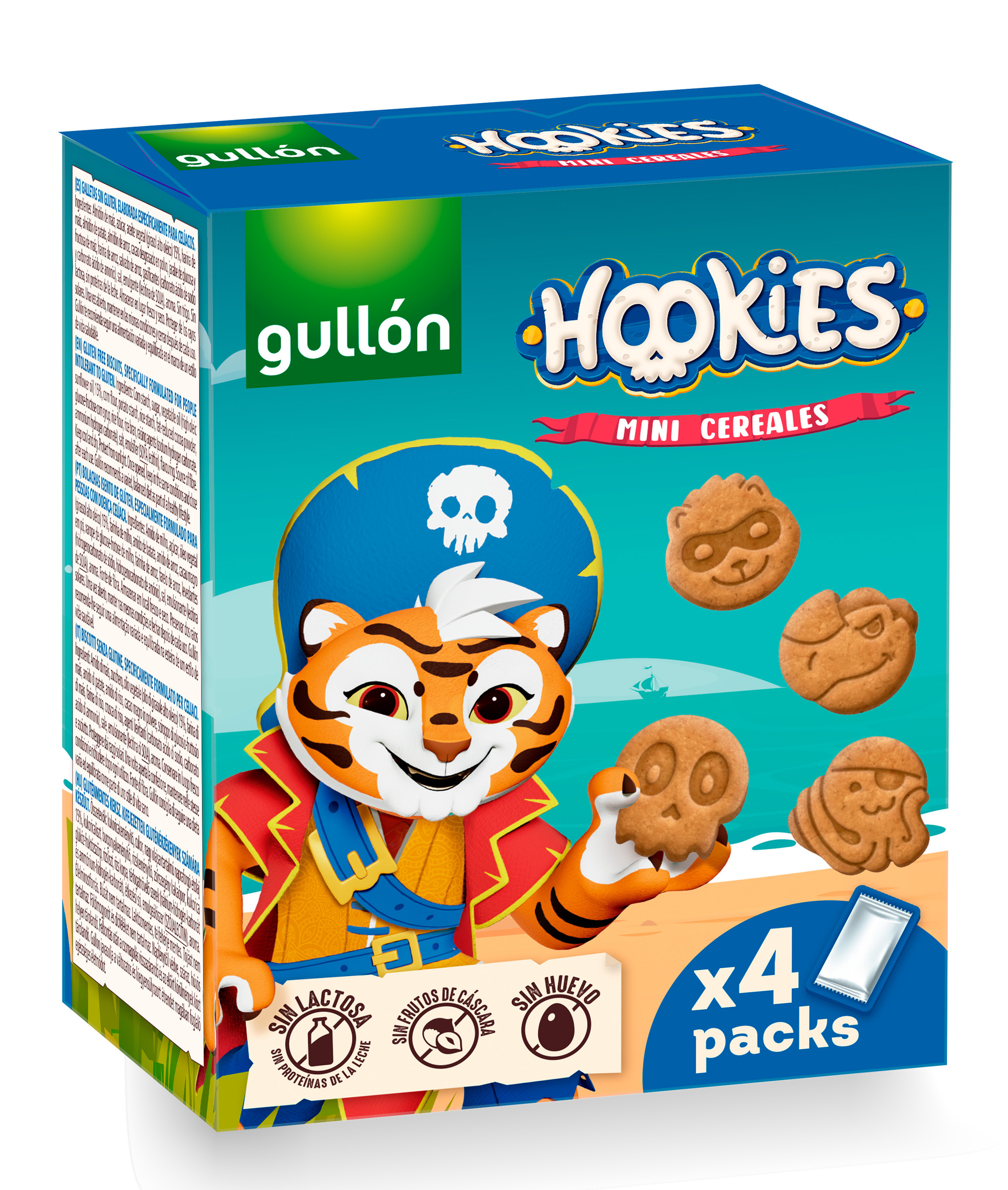 Galletas hookies mini cereales Gullón 160g | Ahorramas