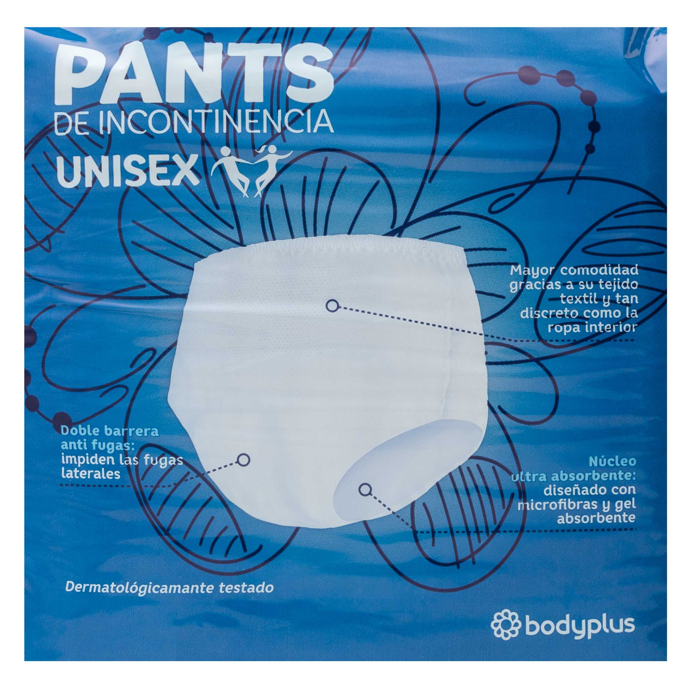 Pants de incontinencia unisex Bodyplus talla mediana | Ahorramas