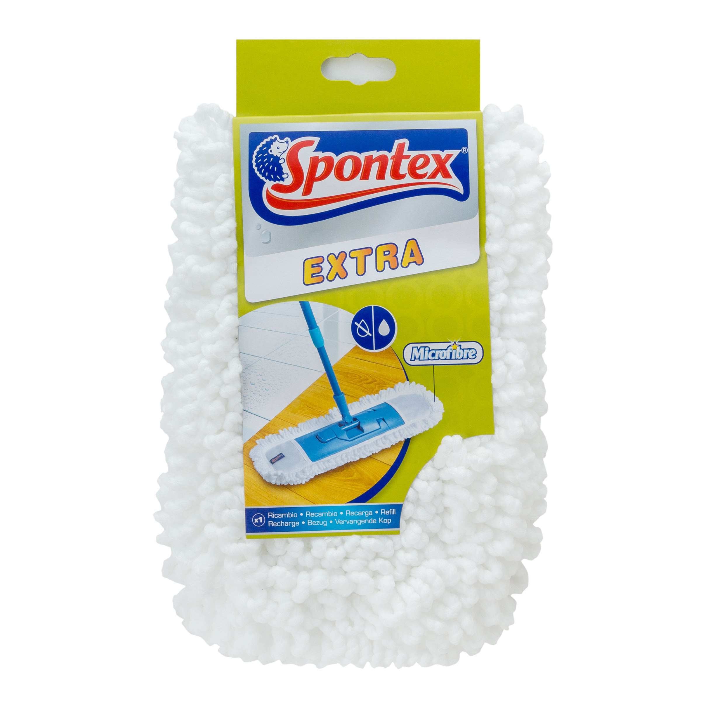 Mopa de microfibra Spontex recambio | Ahorramas