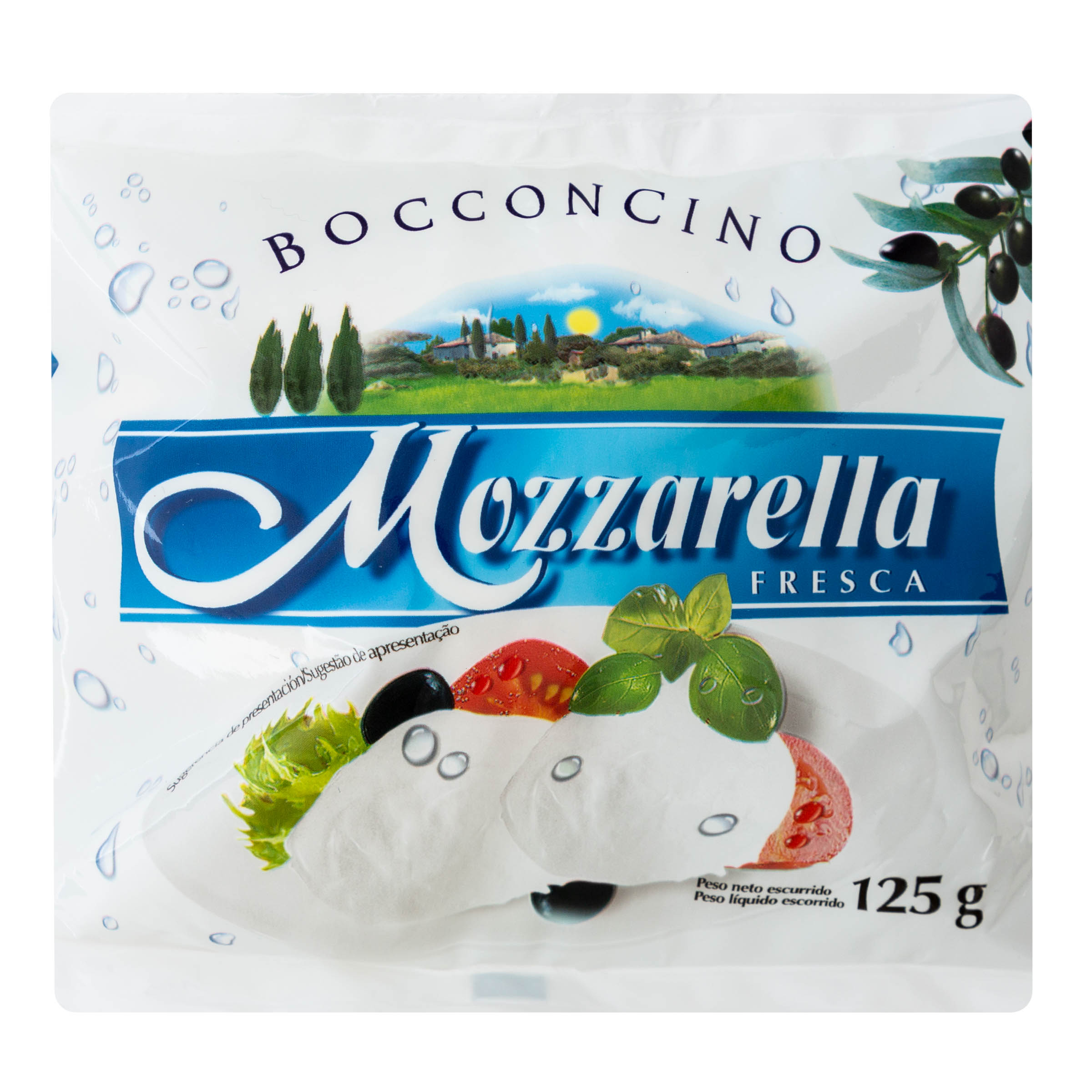 Queso mozzarella fresca La Fuente pieza 125g | Ahorramas