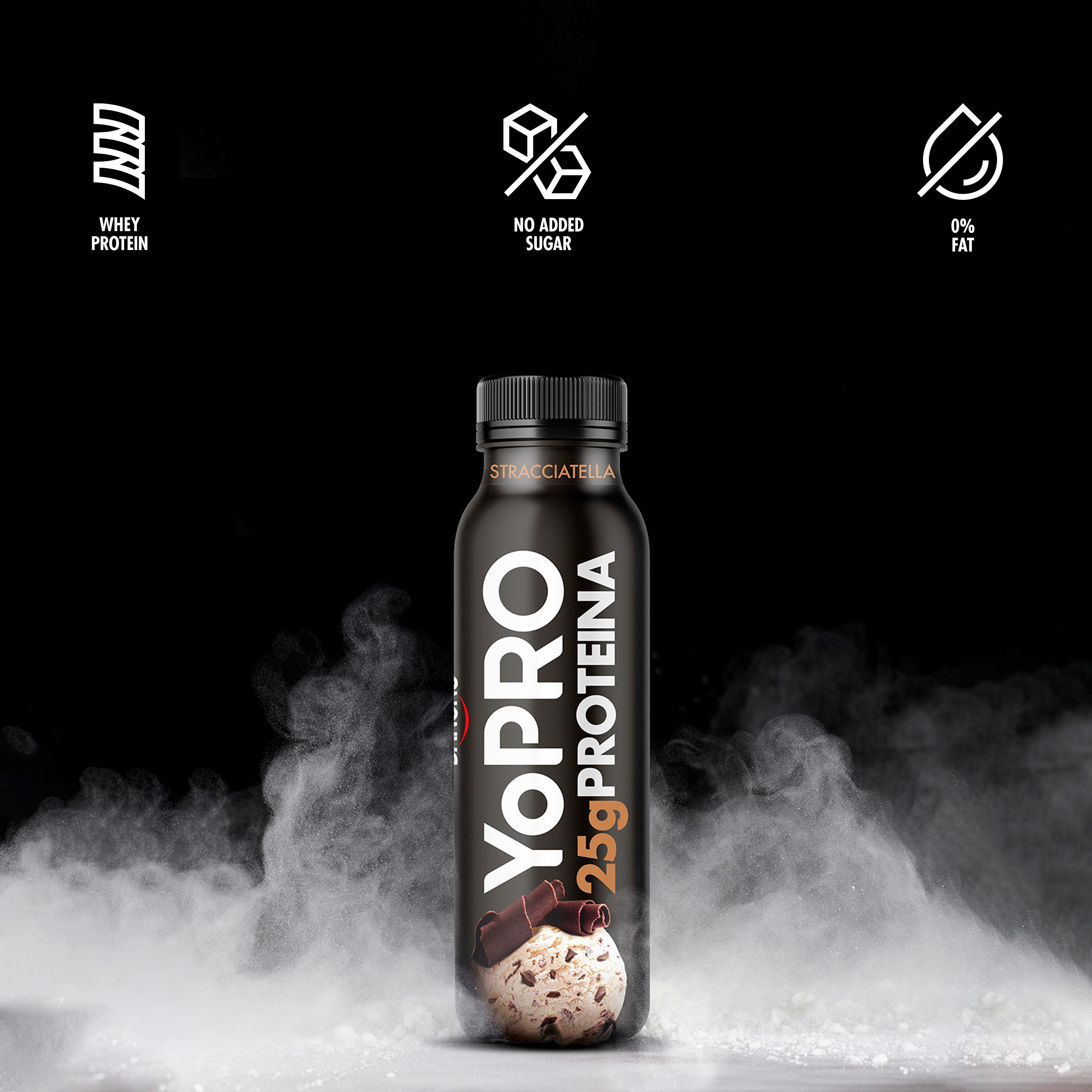 Yogur líquido proteínas Yopro 300g stracciatella | Ahorramas