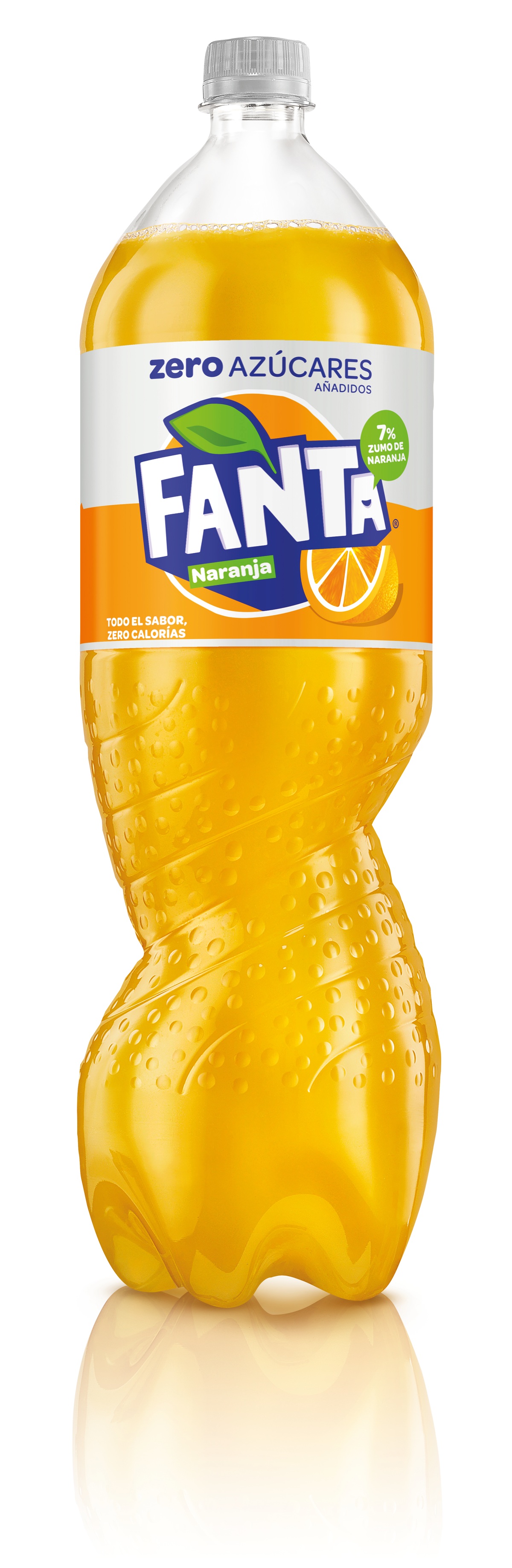 Refresco naranja Fanta botella 2l zero | Ahorramas