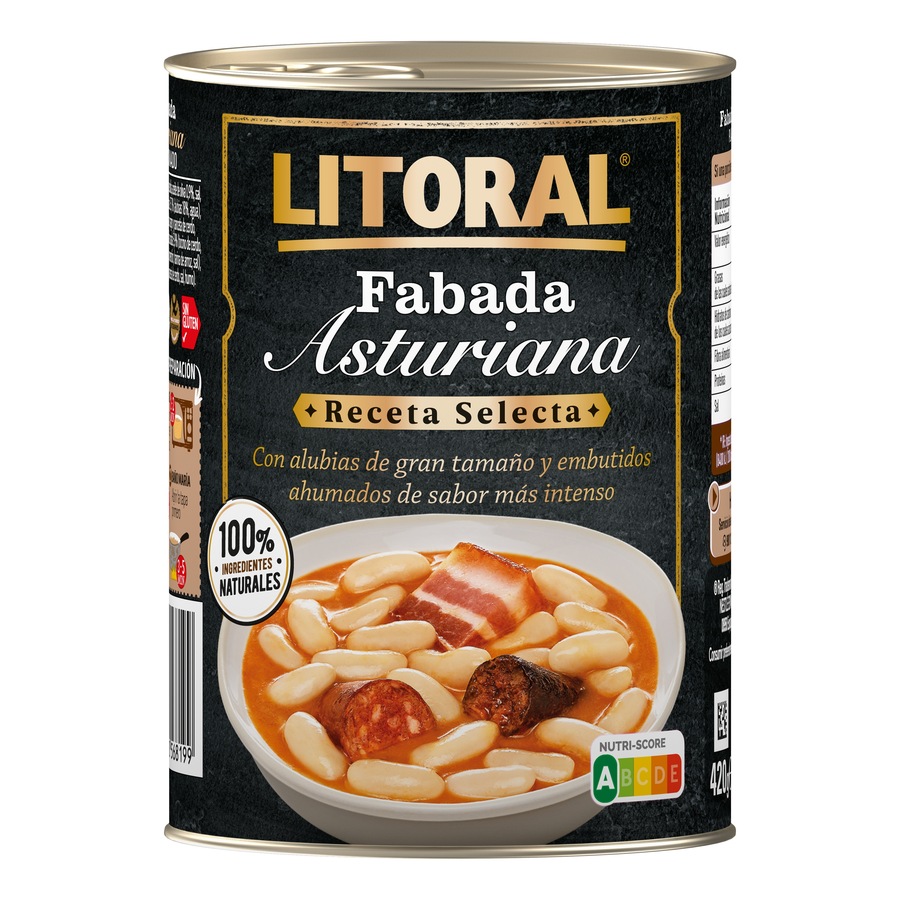 Fabada asturiana receta selecta Litoral 420g | Ahorramas