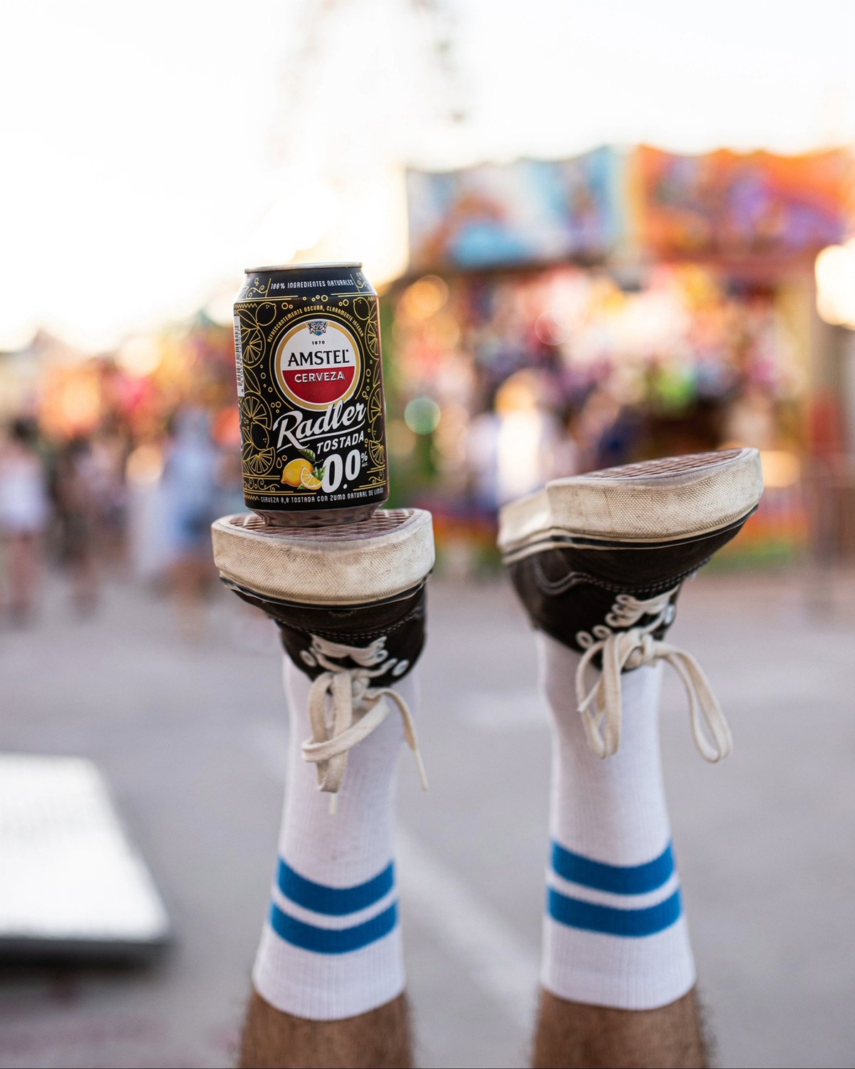 Cerveza tostada 00 radler Amstel lata 33cl | Ahorramas