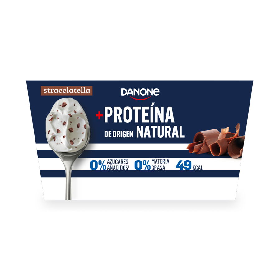 Yogur proteínas Danone pack 4 stracciatella | Ahorramas