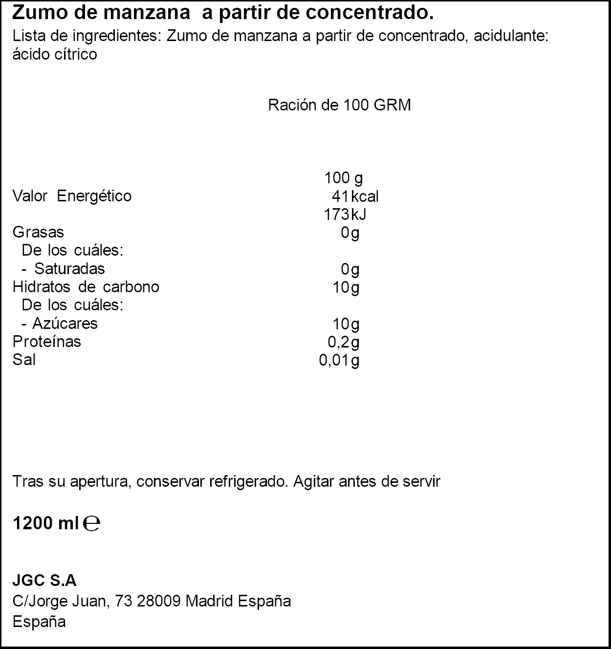Zumo de manzana Don Simón pack 6 | Ahorramas
