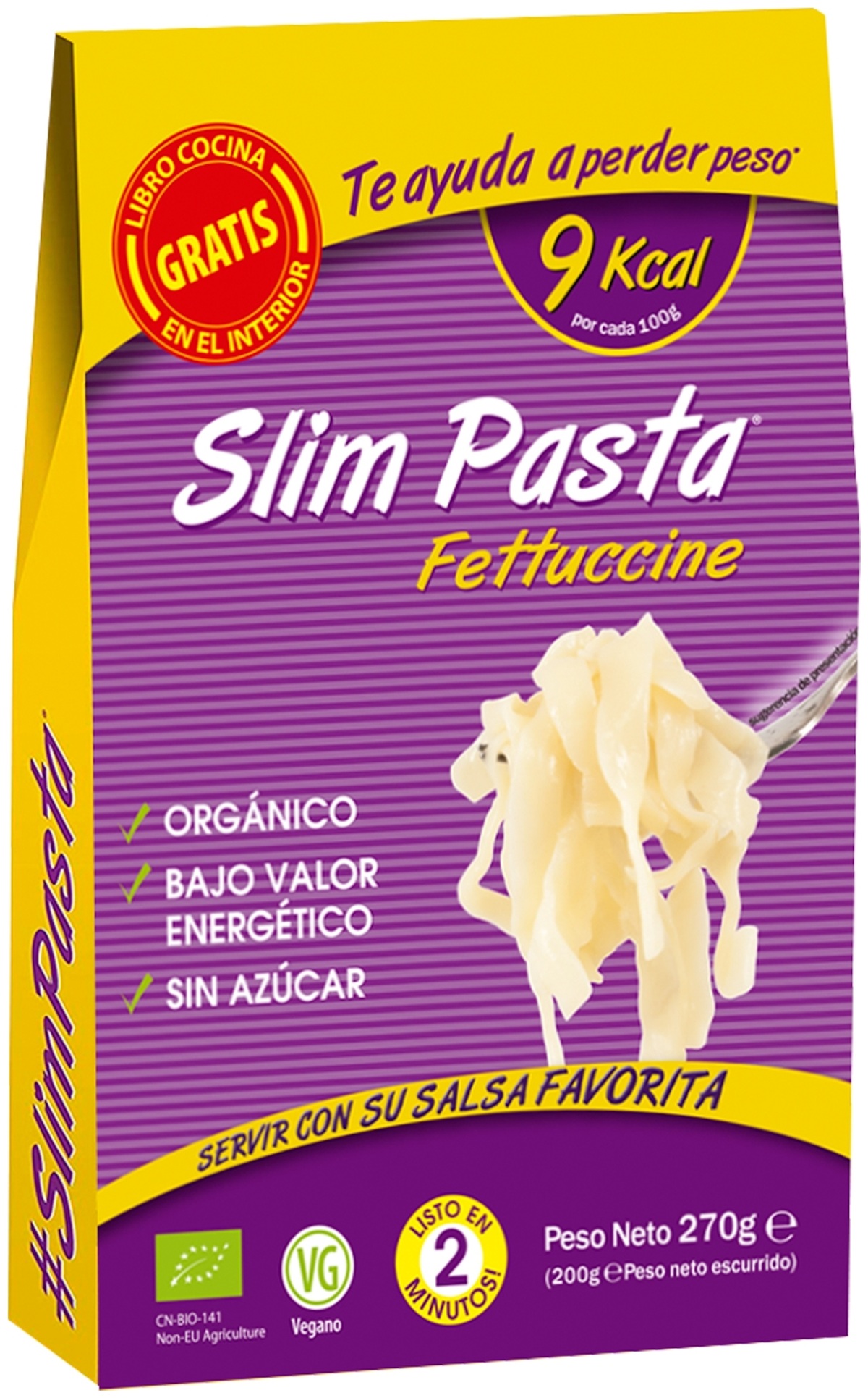 Slim pasta 200g fettuccine | Ahorramas