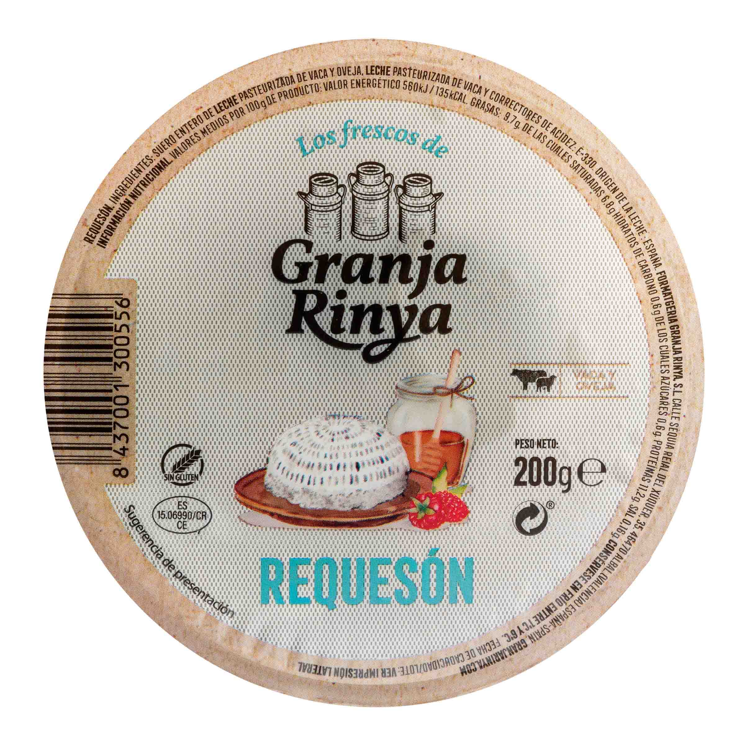 Requeson Granja Rinya 200g | Ahorramas