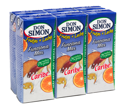 Zumo fruta con leche Don Simon pack 6 | Ahorramas