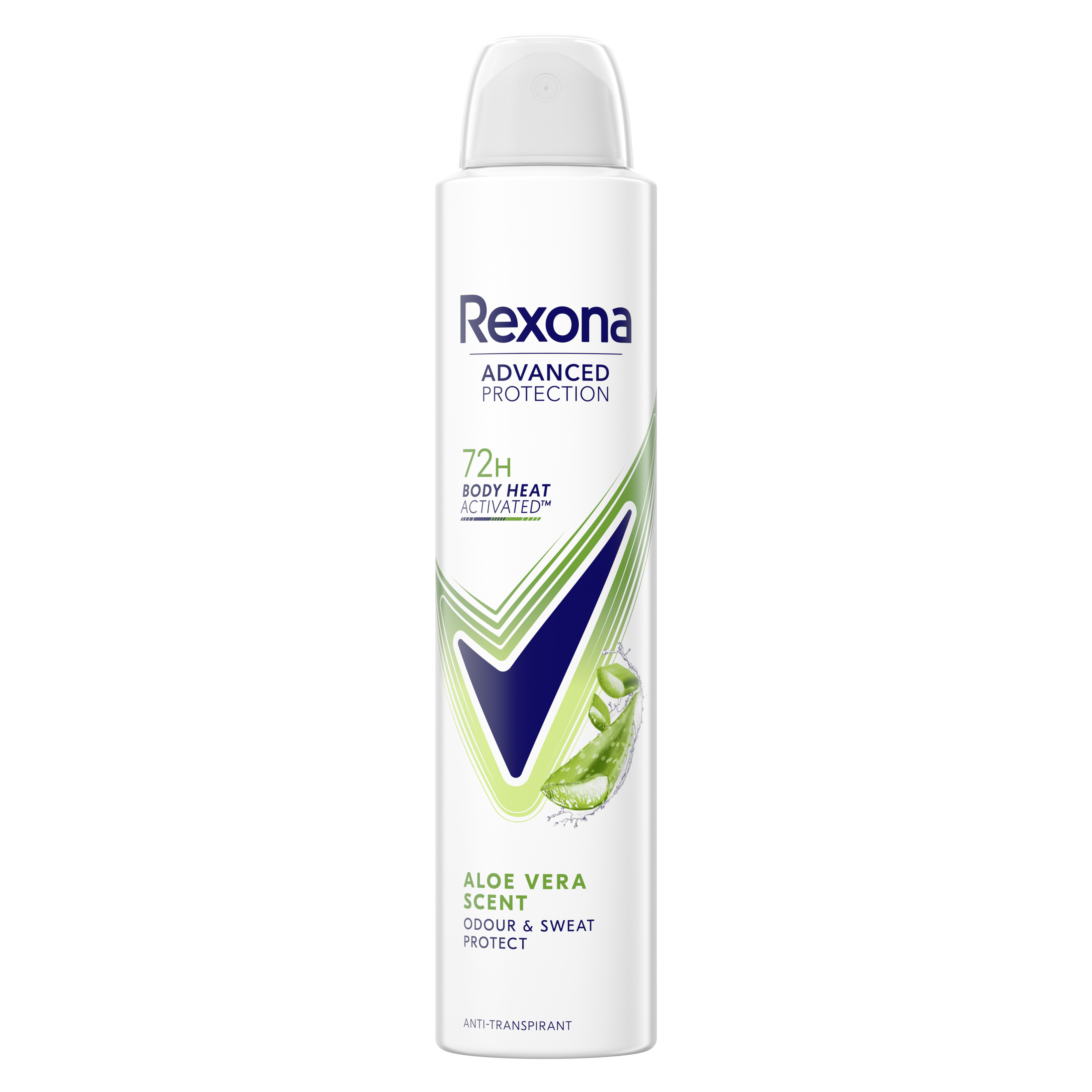 Desodorante en spray 72h Rexona 200ml aloe vera | Ahorramas