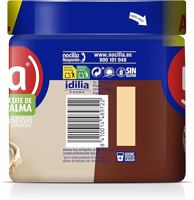 Crema de cacao chocomix Nocilla 850g XXL | Ahorramas