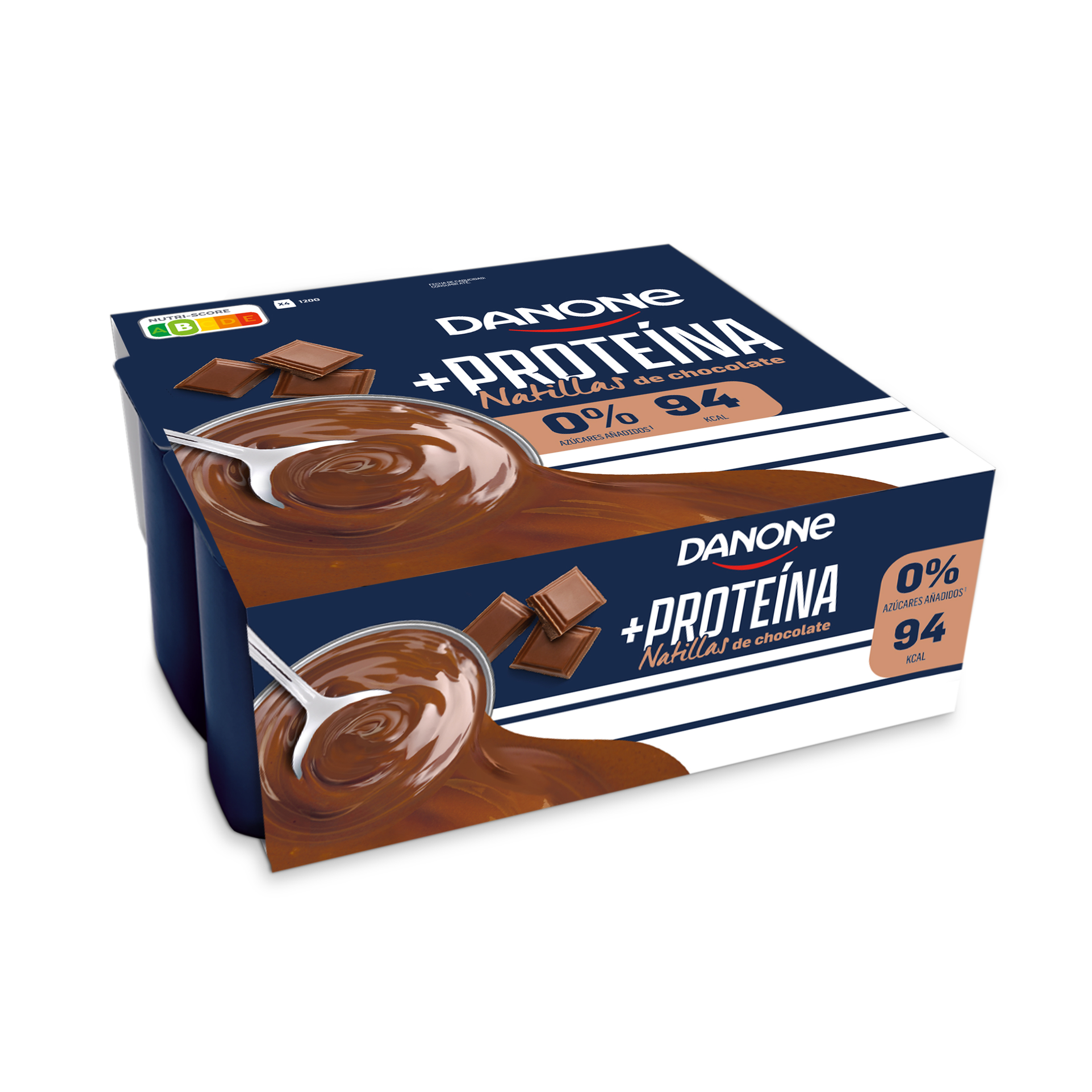 Natillas Proteinas Danone Pack 4 Chocolate | Ahorramas