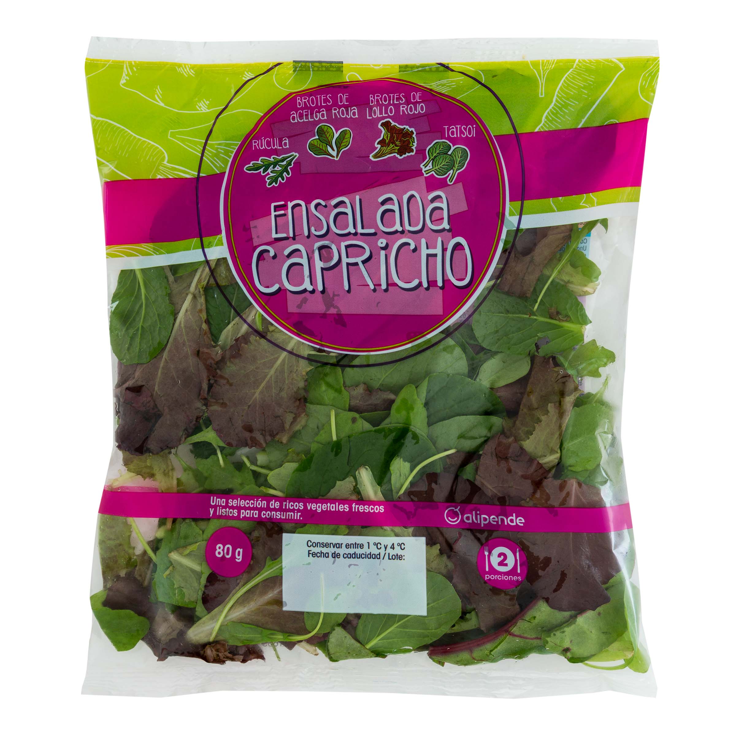Ensalada capricho Alipende 80g | Ahorramas