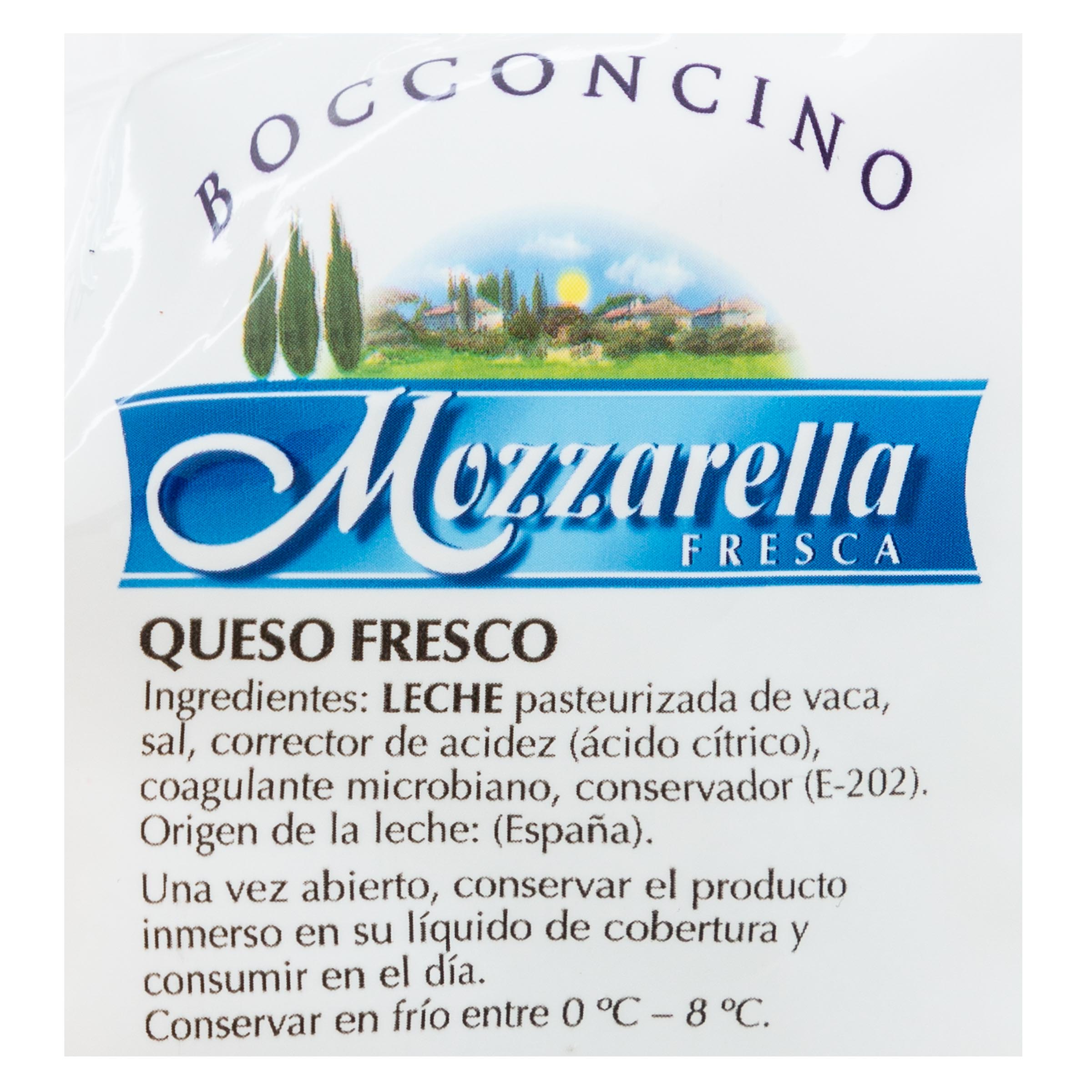 Queso mozzarella fresca La Fuente pieza 125g | Ahorramas