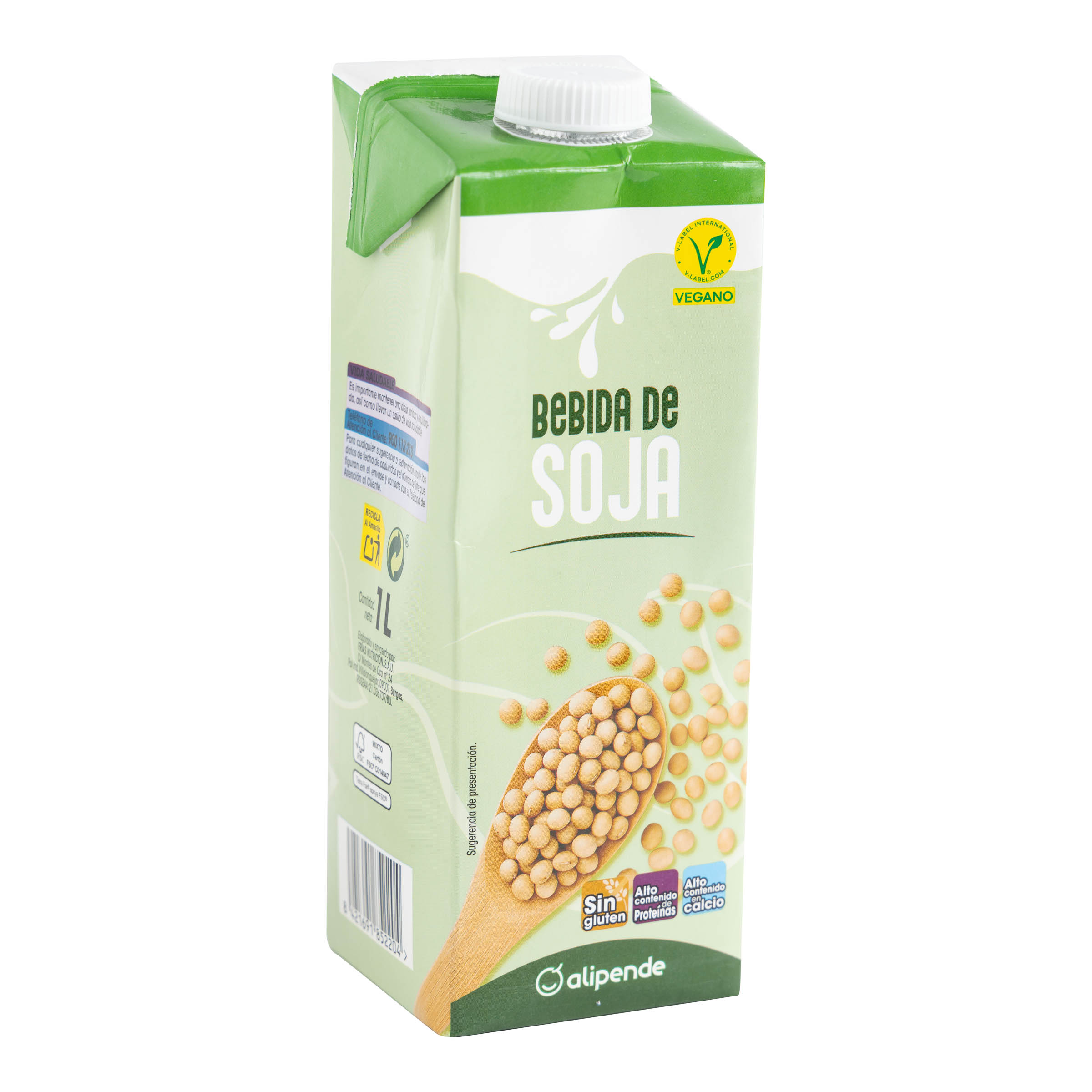 Bebida De Soja Calcio Alipende 1 litro | Ahorramas