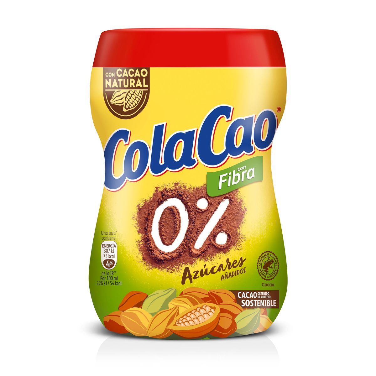 Cacao 0% con fibra sin azúcar añadido Colacao 300g | Ahorramas